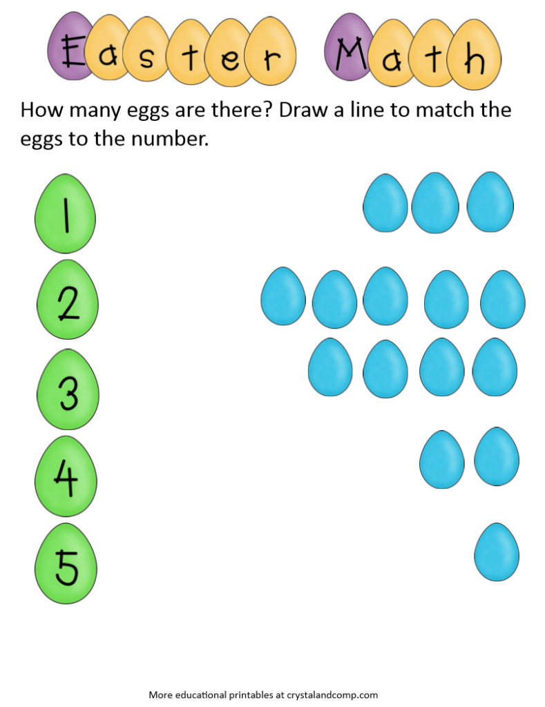 Easter Activity Ideas Math Printable Easter Activity Ideas Math Printable